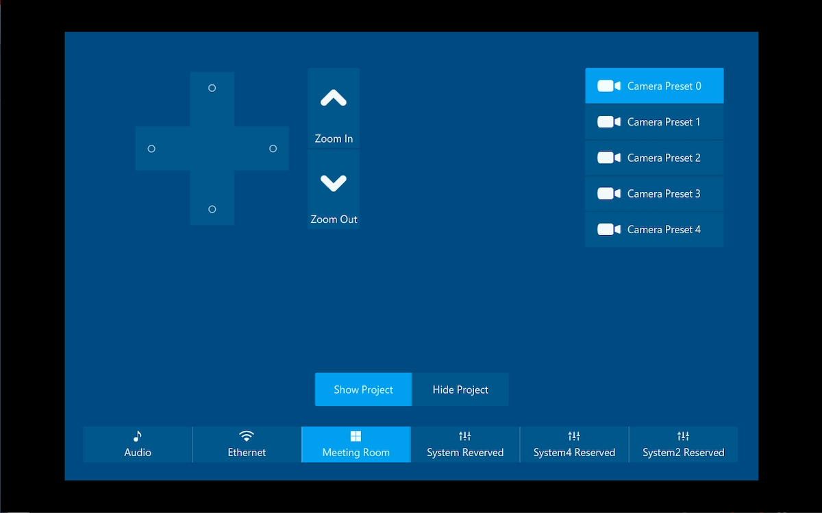Working with Custom Projects on a Crestron Flex Teams System – Display ...